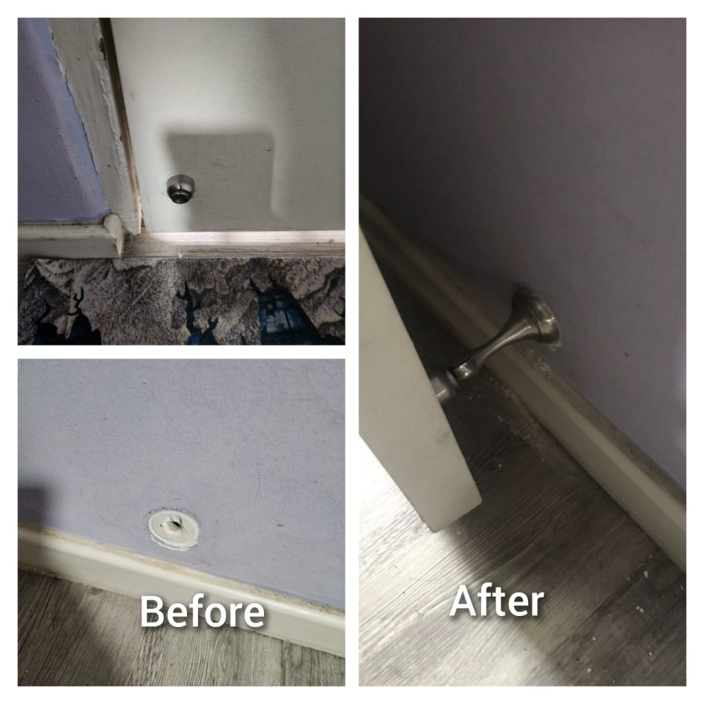 Supply And Replace Door Stopper - Handyman Services Singapore