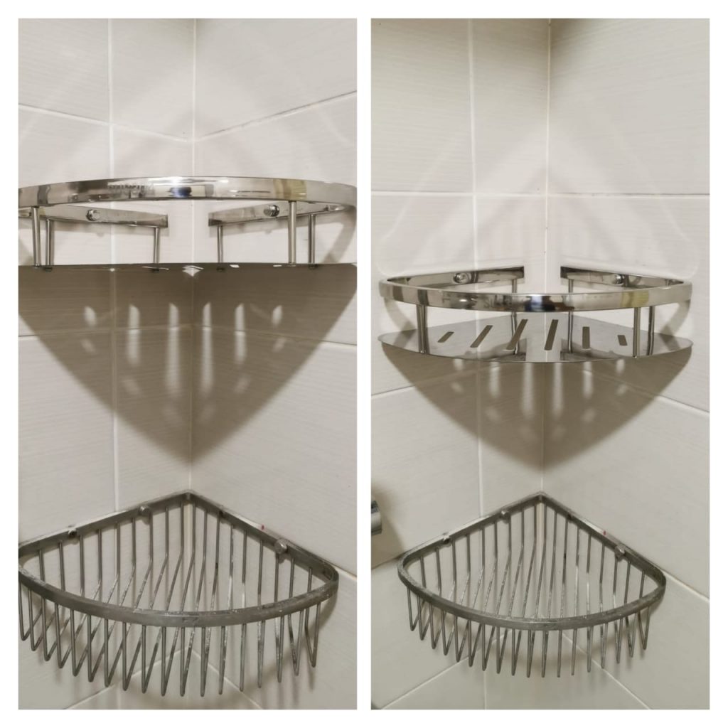 Drilling And Install Shampoo Holder - Handyman Services Singapore